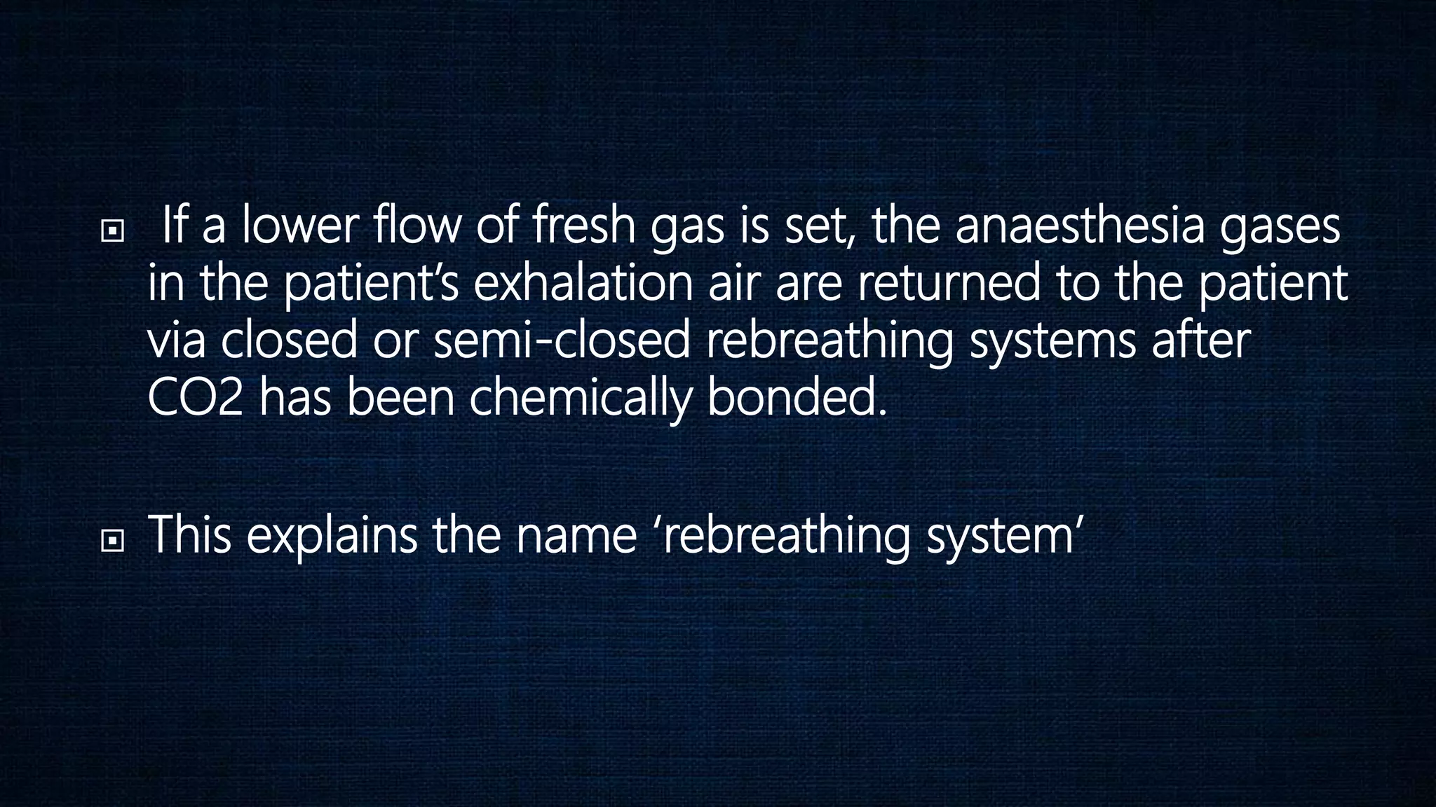 Low flow Anaesthesia & Gas Monitoring | PPTX