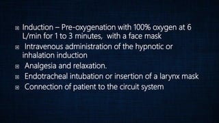 Low flow Anaesthesia & Gas Monitoring | PPTX