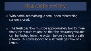 Low flow Anaesthesia & Gas Monitoring | PPTX