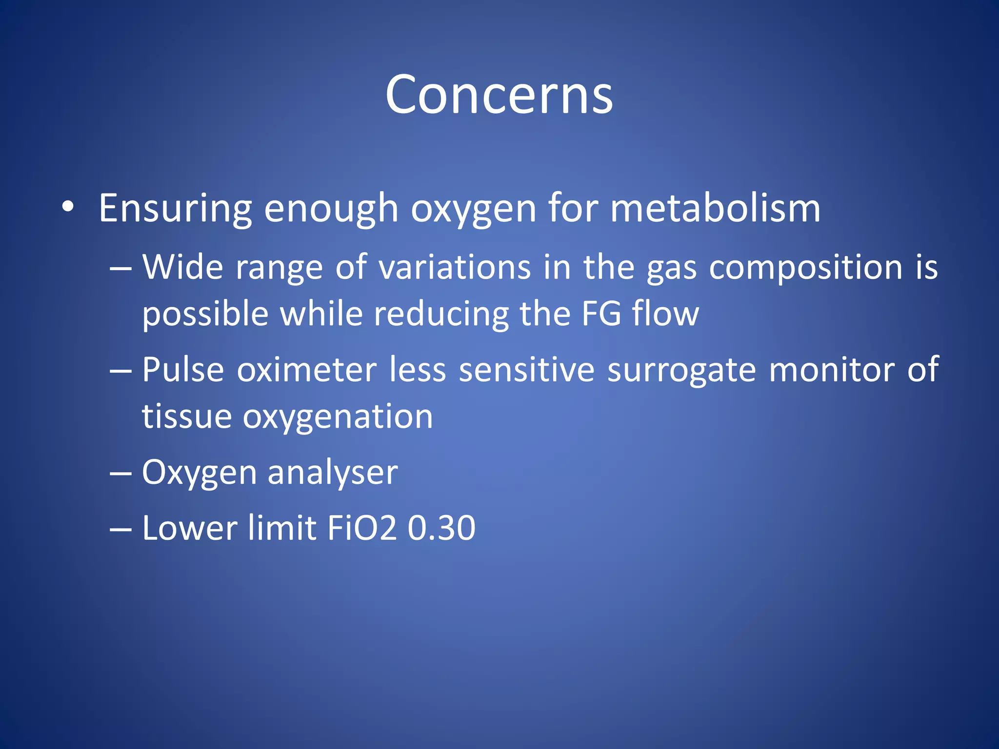 Low flow anesthesia | PPTX