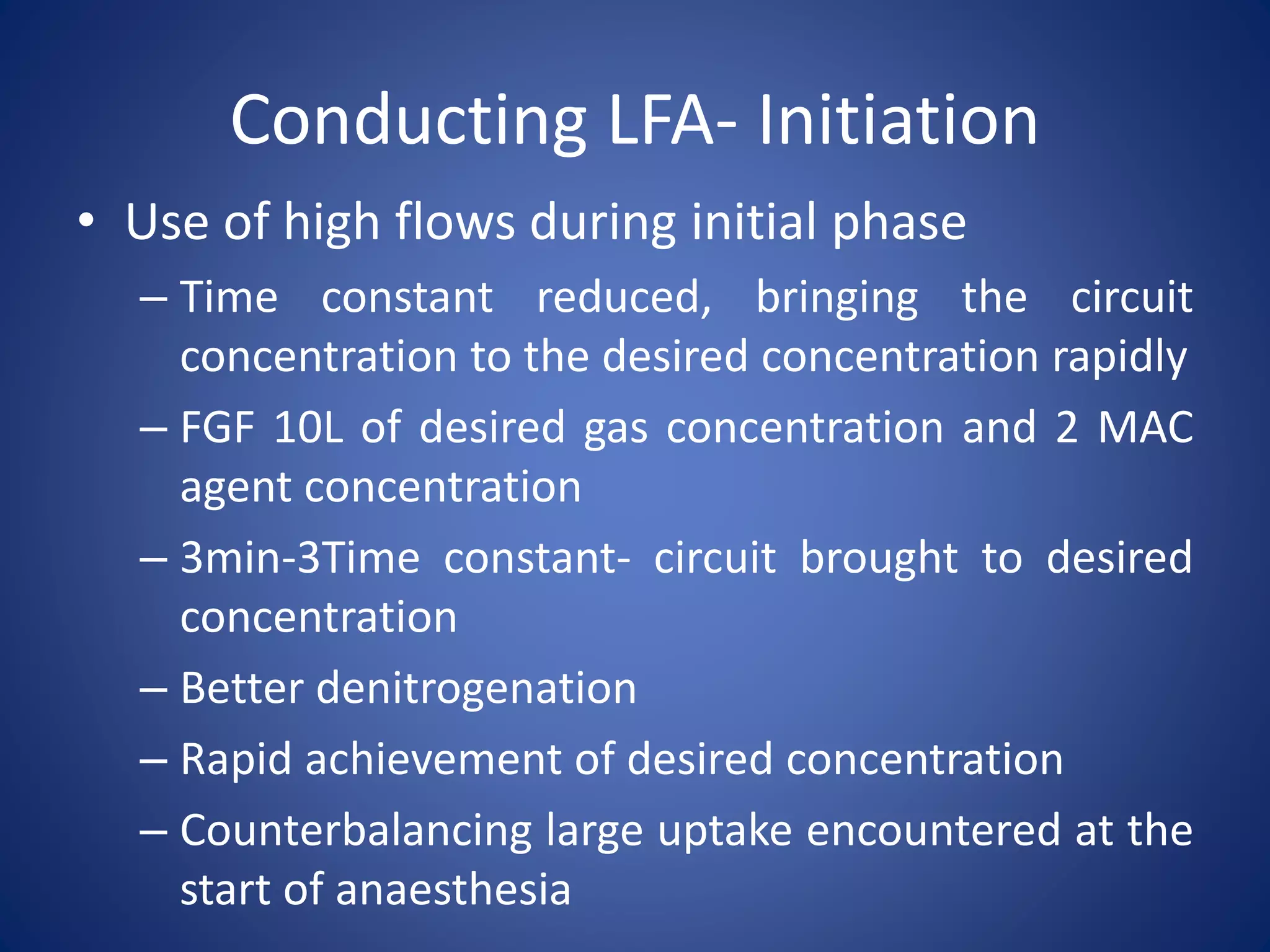 Low flow anesthesia | PPTX