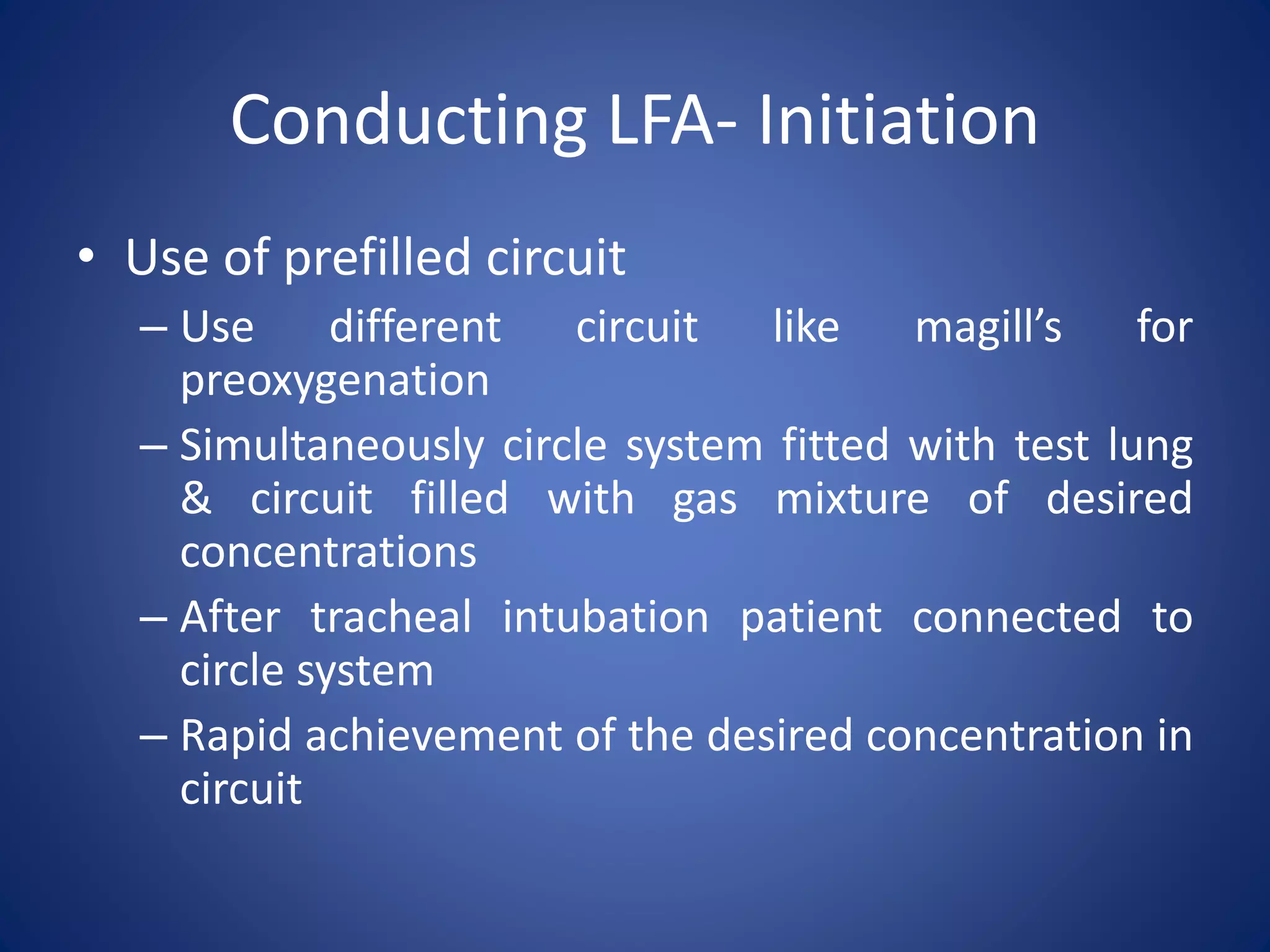 Low flow anesthesia | PPTX