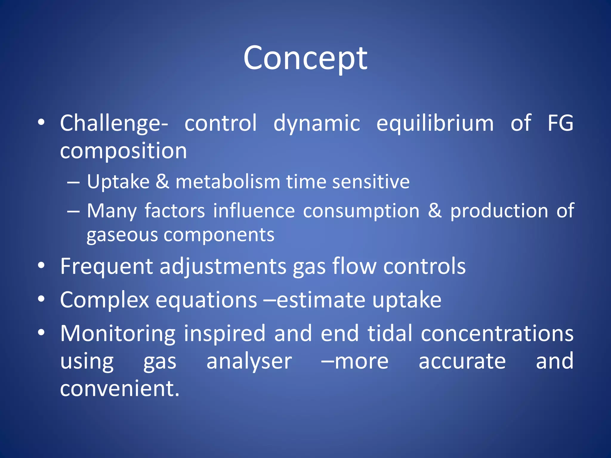 Low flow anesthesia | PPTX