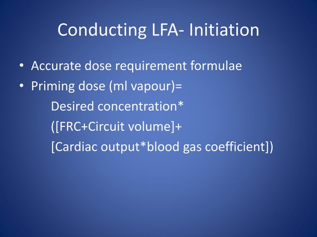 Low Flow Anesthesia Pptx First Aid Injuries