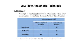 Low flow anesthesia 3 13-2017 (2) | PPT