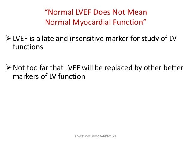 Low Normal Lv Function | semashow.com