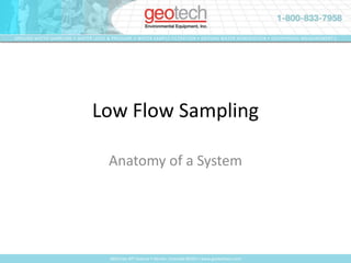 Low Flow Sampling | PPTX
