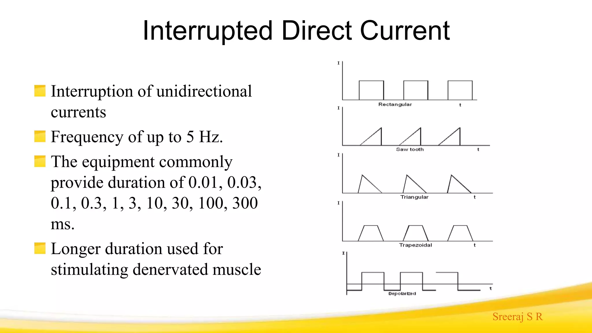 Low Frequency Currents SRS | PPTX