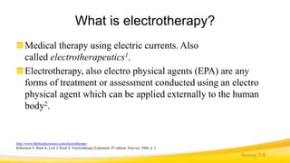 Low Frequency Currents SRS | PPTX