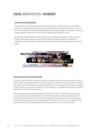 Gehl Architects UN Global Compact COP 2010 | PDF