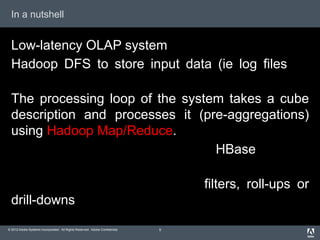 Low Latency OLAP with Hadoop and HBase | PDF