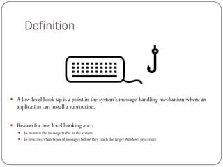 Low level hookup | PPTX
