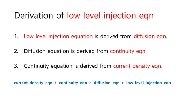 Low level injection | PPTX