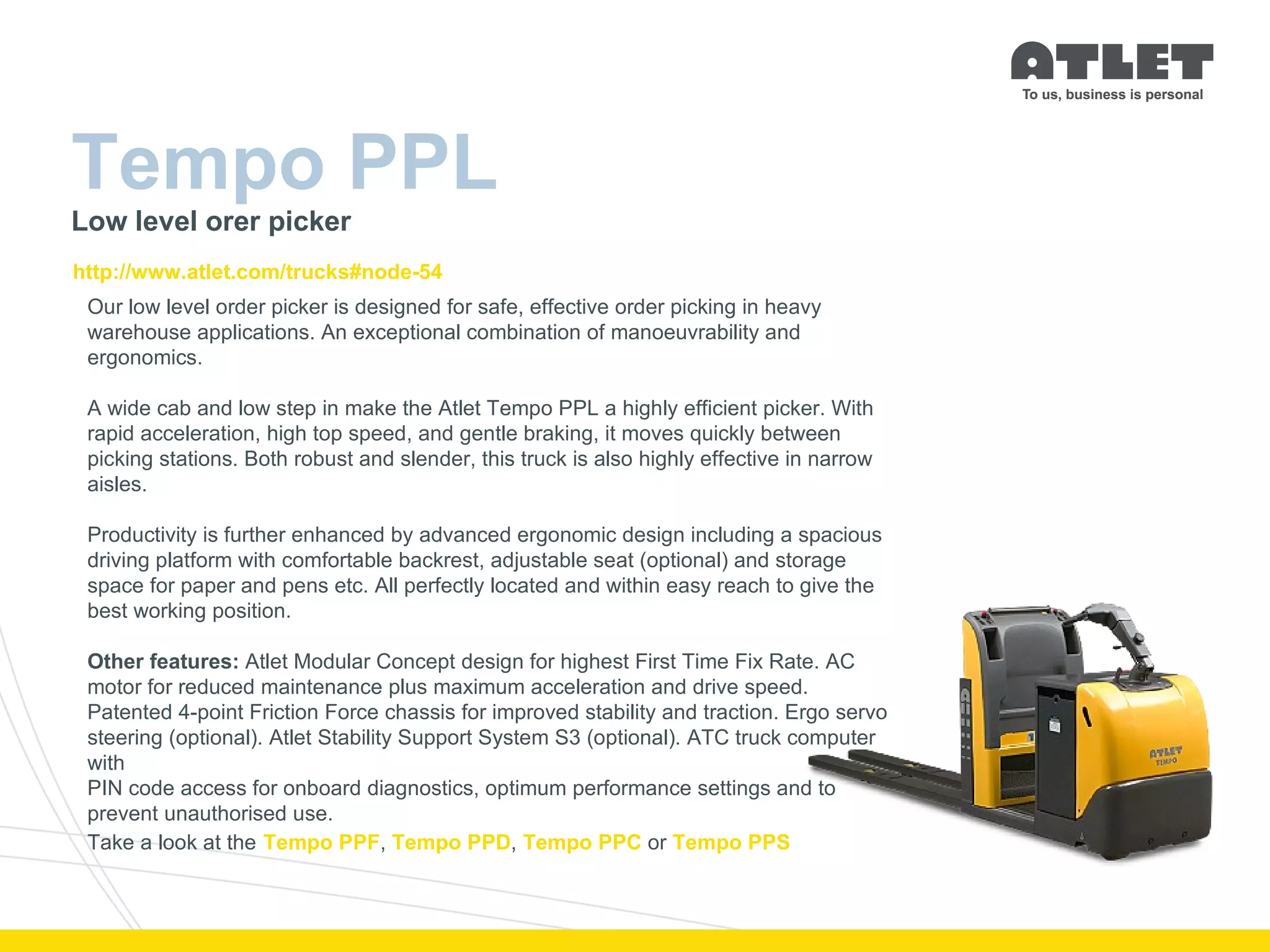 Low level order pickers | PPT