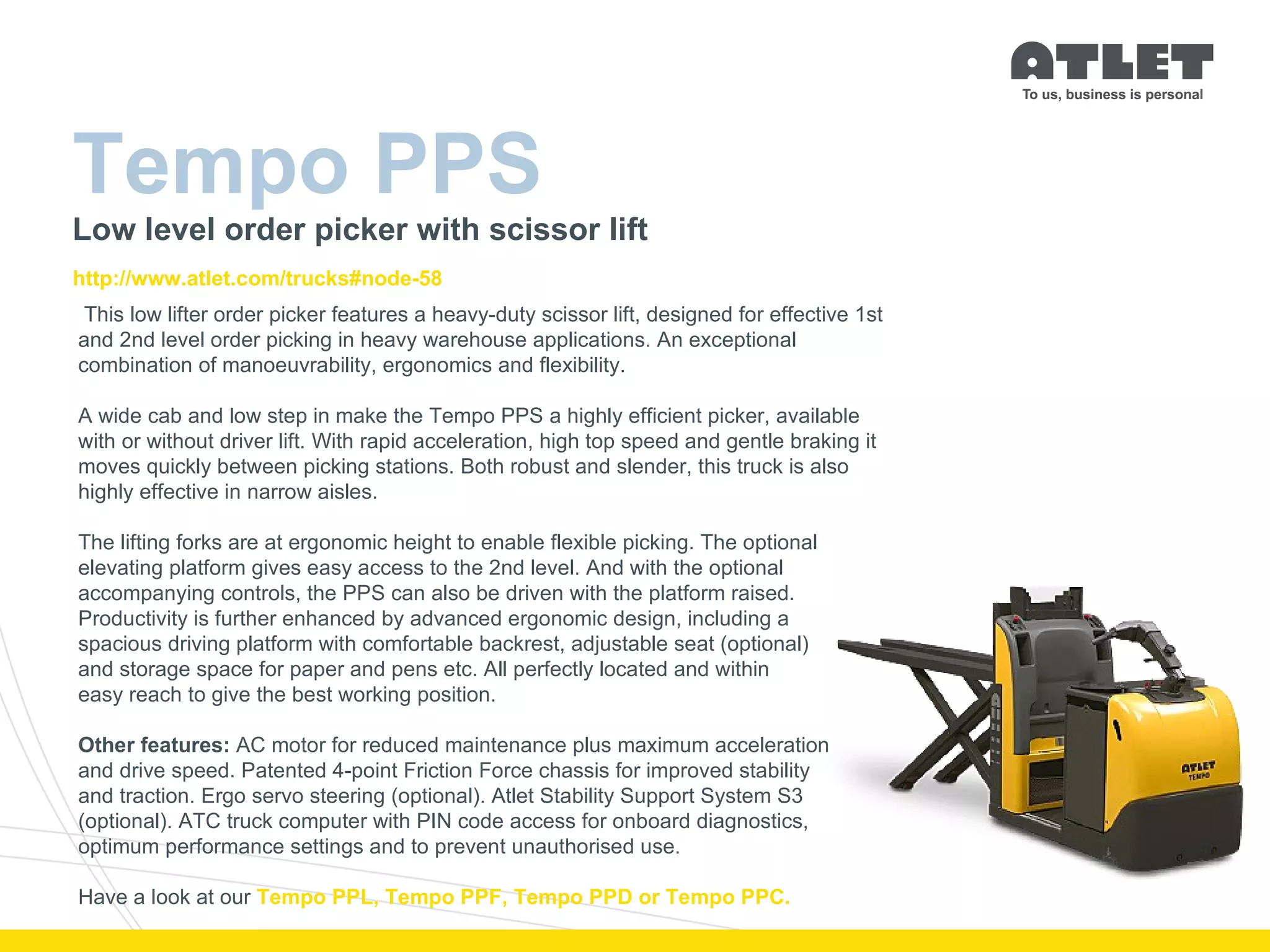 Low level order pickers | PPT