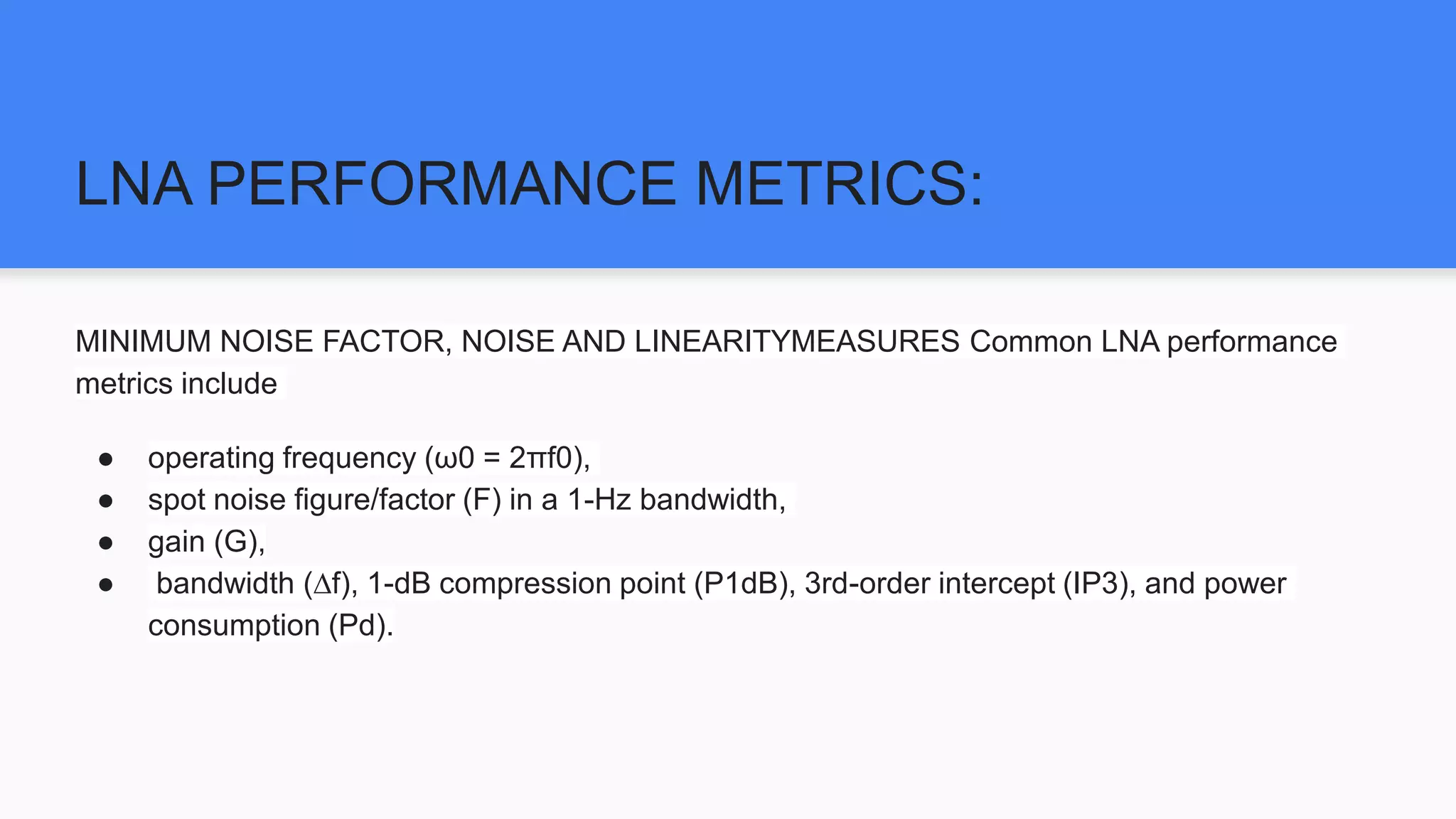 Low Noise Amplifier.pptx