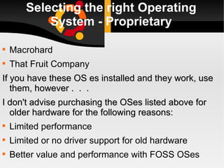 Low Or No Cost Lab | PPT | Operating Systems | Computer Software and Applications