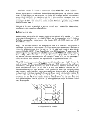 LOW POWER-AREA DESIGNS OF 1BIT FULL ADDER IN CADENCE VIRTUOSO PLATFORM | PDF