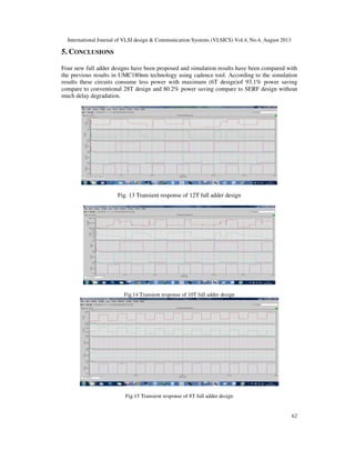 LOW POWER-AREA DESIGNS OF 1BIT FULL ADDER IN CADENCE VIRTUOSO PLATFORM ...