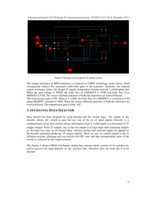 Low power 16 channel data selector for bio-medical applications | PDF