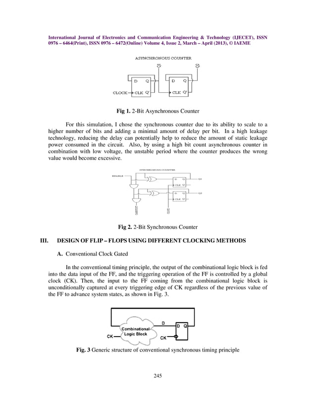 Low power cmos binary counter using conventional flip flops | PDF
