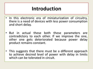 Low Power Design Approach in VLSI | PPTX