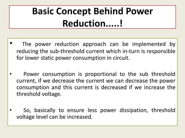 Low Power Design Approach in VLSI | PPTX | Internet of Things | Internet