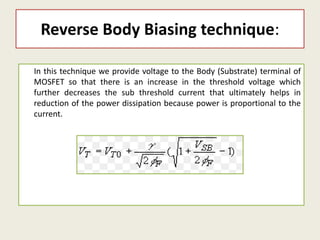 Low Power Design Approach in VLSI | PPTX