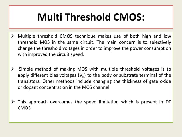 Low Power Design Approach in VLSI | PPTX | Internet of Things | Internet