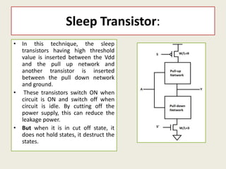 Low Power Design Approach in VLSI | PPTX