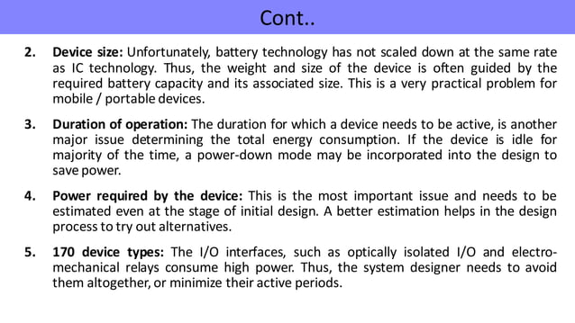 Low power embedded system design | PDF | Internet of Things | Internet