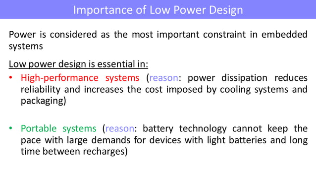 Low power embedded system design | PDF | Internet of Things | Internet