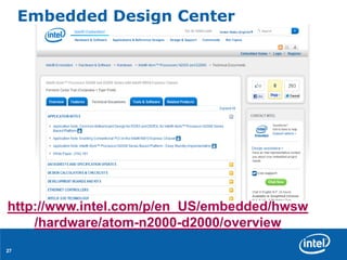 Intel_Low Power Intelligent Solutions with Intel Atom Processor | PPTX