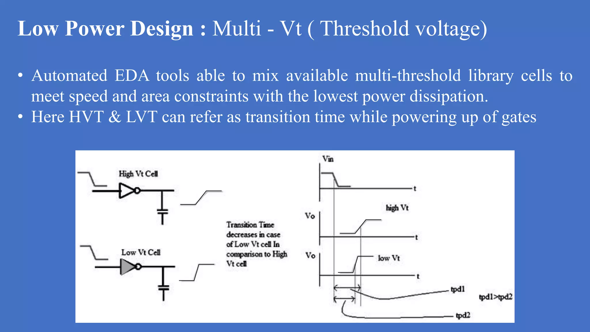 Low power in vlsi with upf basics part 1 | PPTX