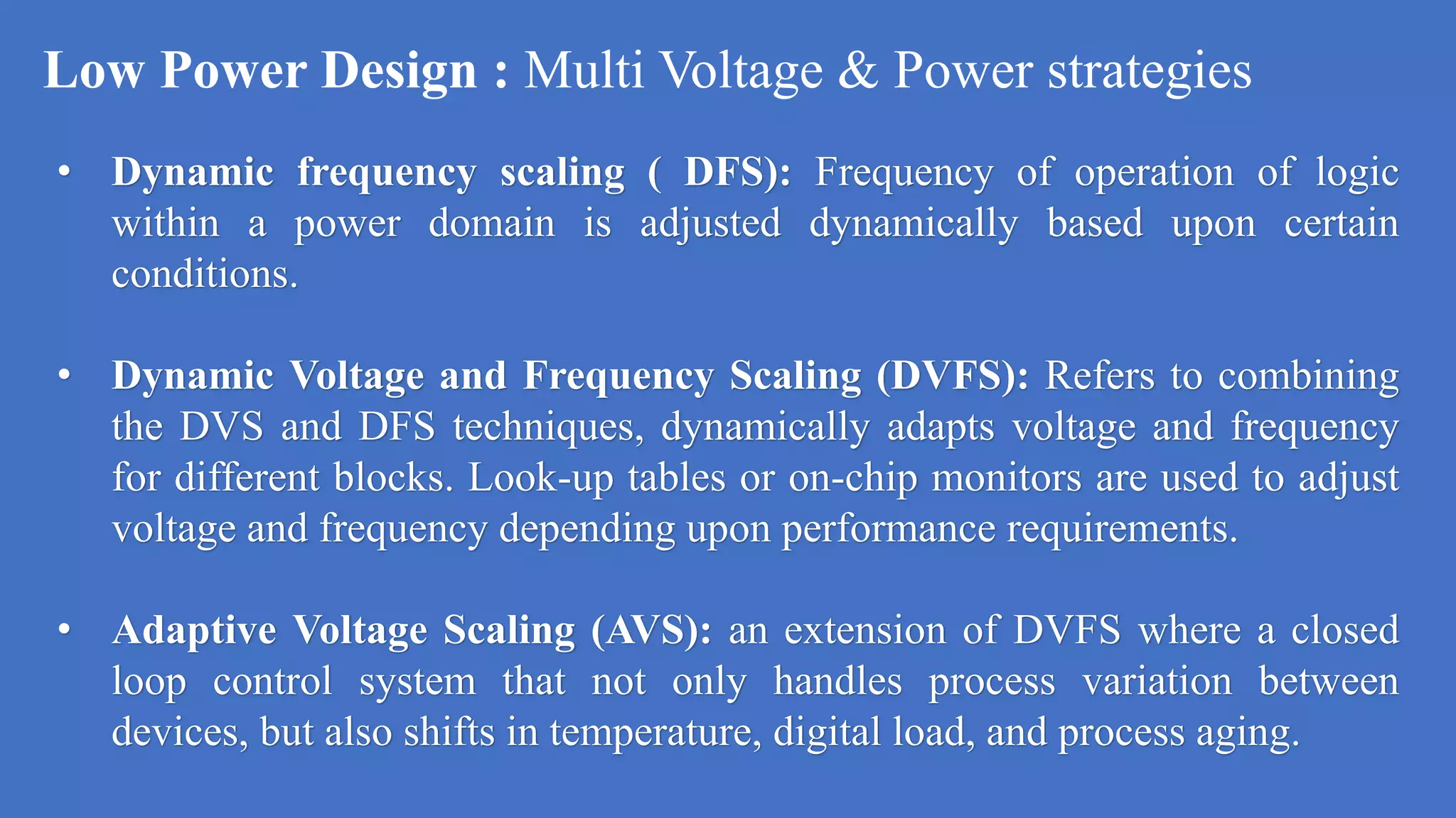 Low power in vlsi with upf basics part 1 | PPTX | Internet of Things | Internet