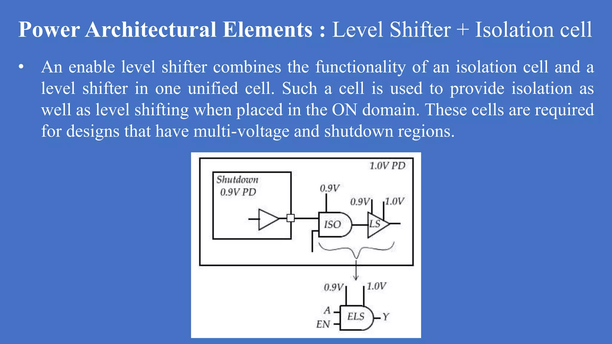 Low power in vlsi with upf basics part 1 | PPTX