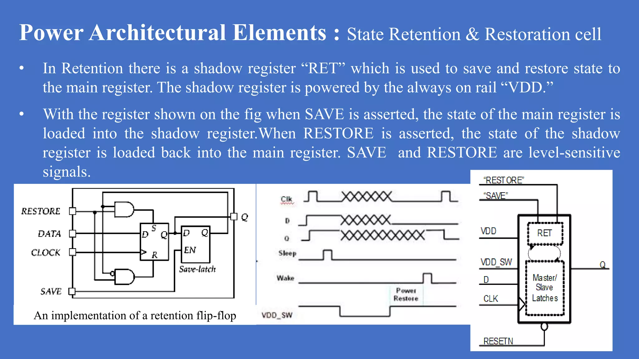 Low power in vlsi with upf basics part 1 | PPTX