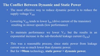 Low power in vlsi with upf basics part 1 | PPTX