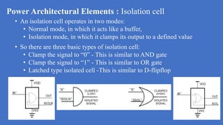 Low power in vlsi with upf basics part 1 | PPTX
