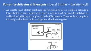 Low power in vlsi with upf basics part 1 | PPTX