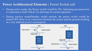 Low power in vlsi with upf basics part 1 | PPTX