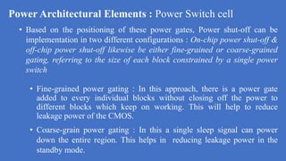 Low power in vlsi with upf basics part 1 | PPTX