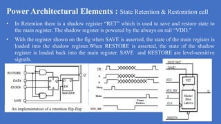 Low power in vlsi with upf basics part 1 | PPTX