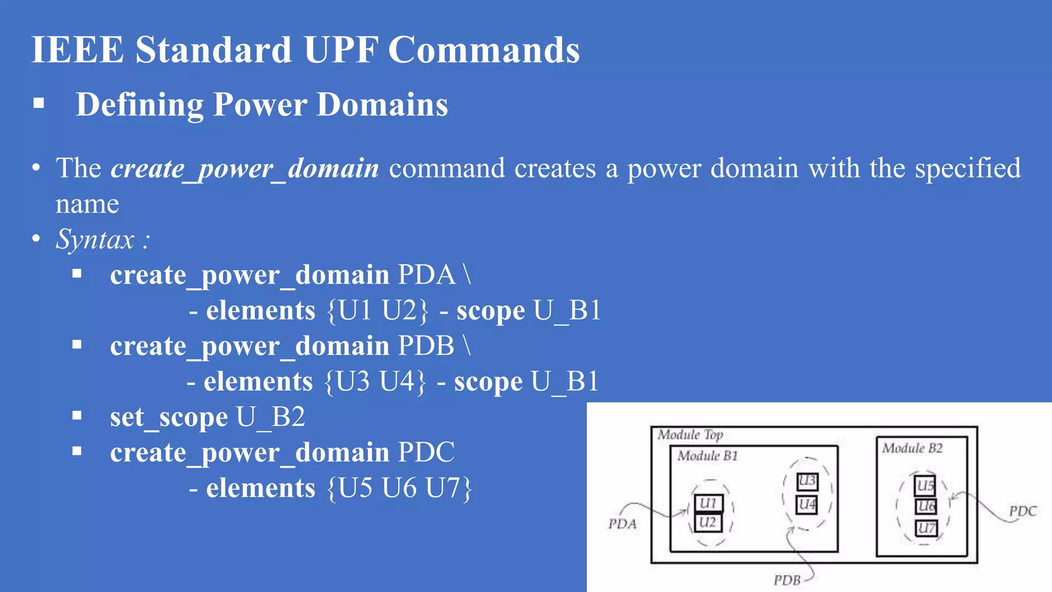 Low power in vlsi with upf basics part 2 | PPTX
