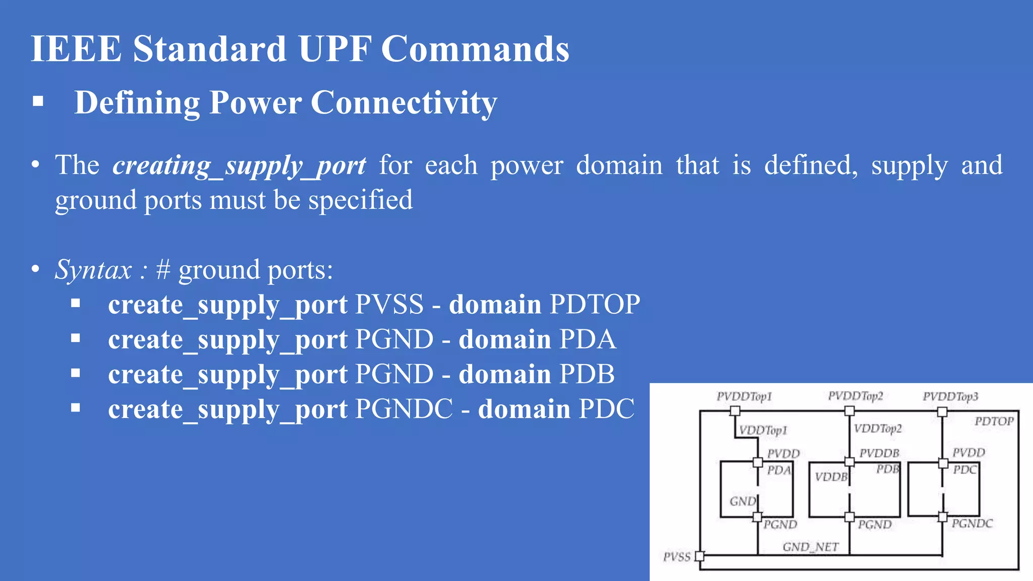 Low power in vlsi with upf basics part 2 | PPTX