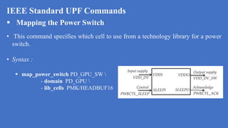 Low power in vlsi with upf basics part 2 | PPTX