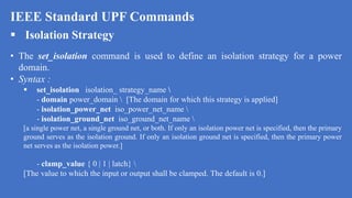 Low power in vlsi with upf basics part 2 | PPTX