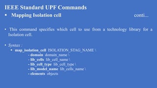 Low power in vlsi with upf basics part 2 | PPTX