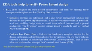 Low power in vlsi with upf basics part 2 | PPTX