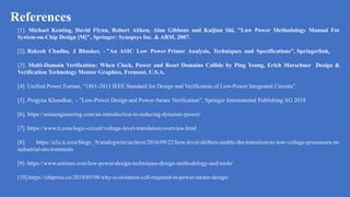 Low power in vlsi with upf basics part 2 | PPTX